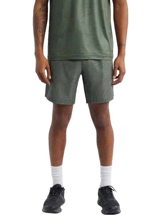 SANTO STUDIO Tempo Tech Shorts - Insignia Olive