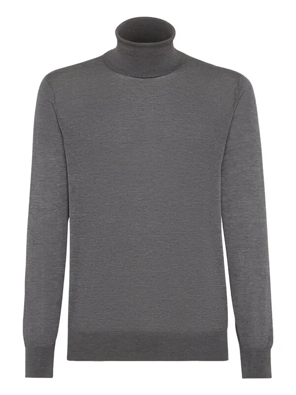 Brunello Cucinelli Rollneck Sweater - Grey