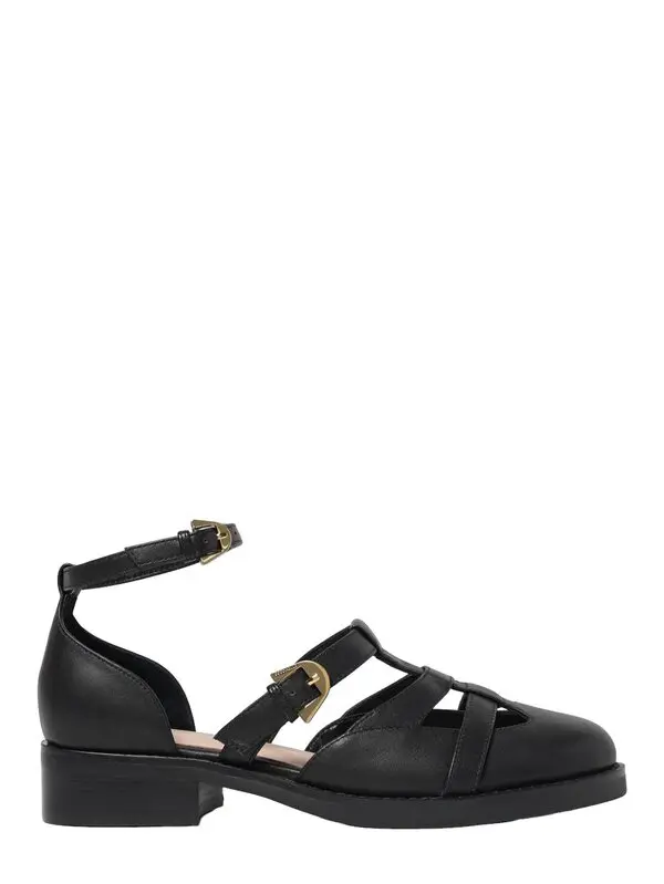 COCCINELLE Heeled Strappy Sandals - Black
