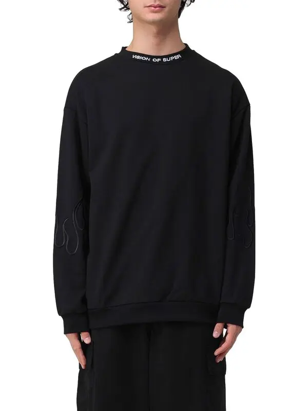 VISION OF SUPER Sweatshirt - Black 2