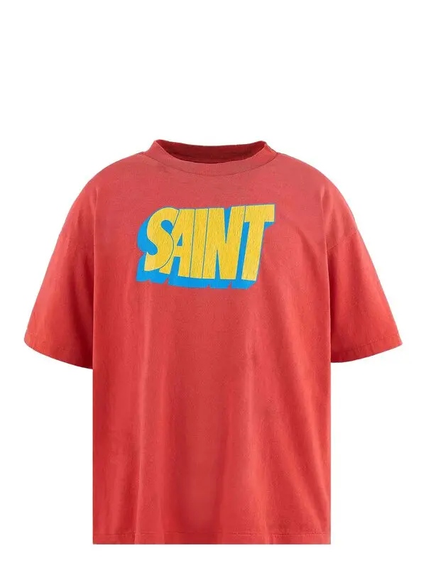 SAINT MXXXXXX Short-sleeve Tee - Red