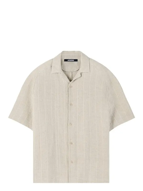 Jacquemus La Chemise Fonccio - Tan