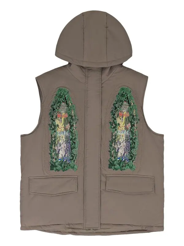 WHO DECIDES WAR BY EV BRAVADO Garden Glass Vest - Green