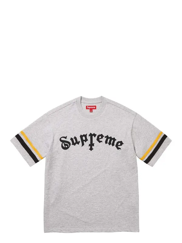 Supreme Cross Short-sleeve Top - Grey