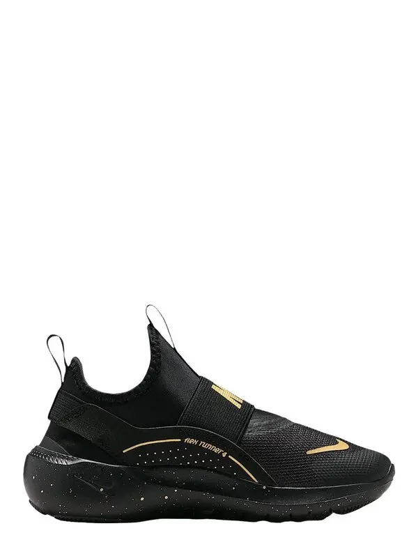 Nike Flex Runner 4 Ps Metallic Gold - Black
