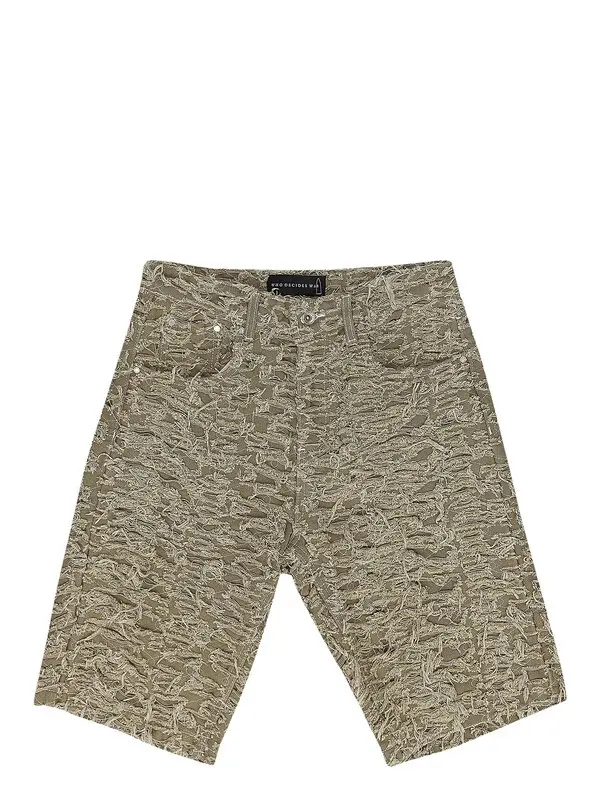 WHO DECIDES WAR BY EV BRAVADO Husk Shorts - Tan