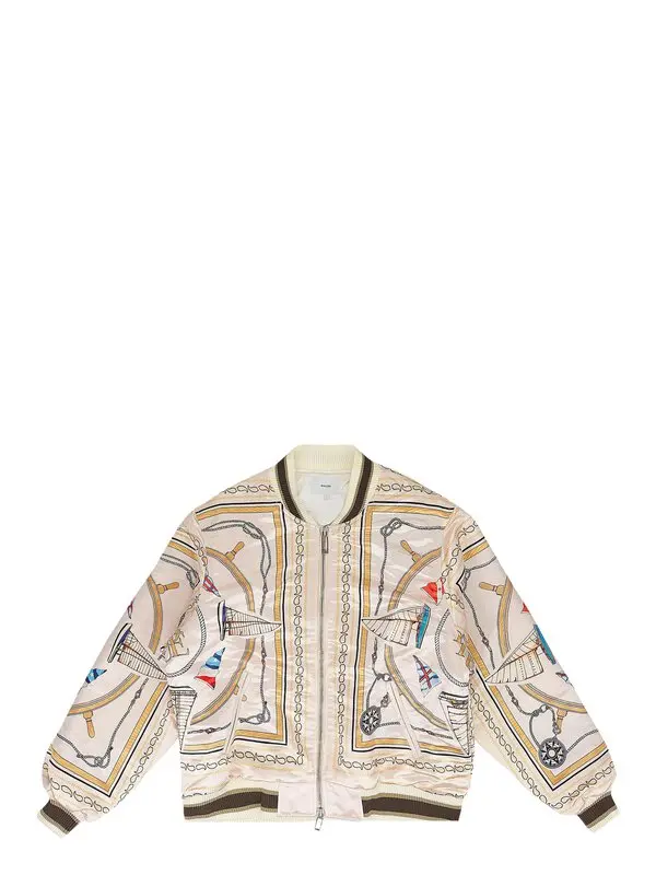 Rhude Nautica Satin Bomber - Multicolor