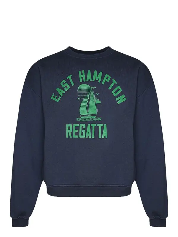 Rhude Hampton Regatta Crewneck - Blue