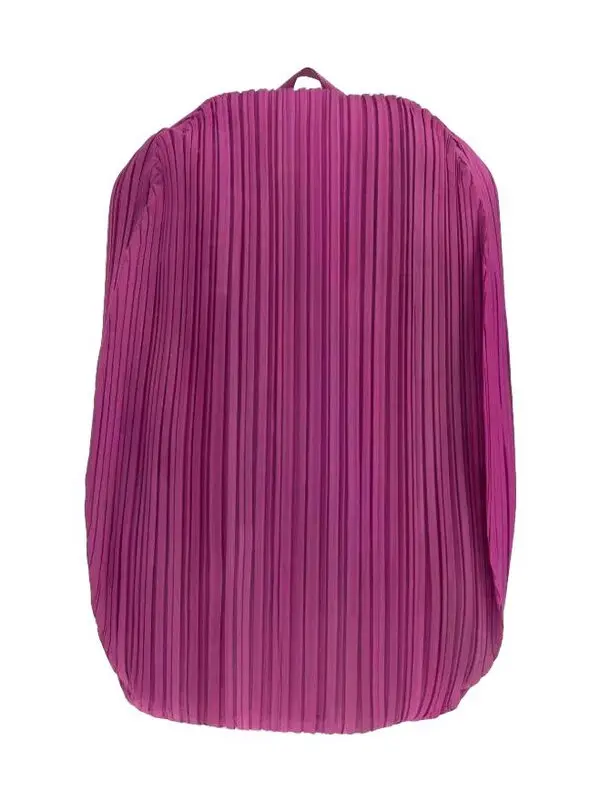 Issey Miyake Pleated Oval Backpack - Pink