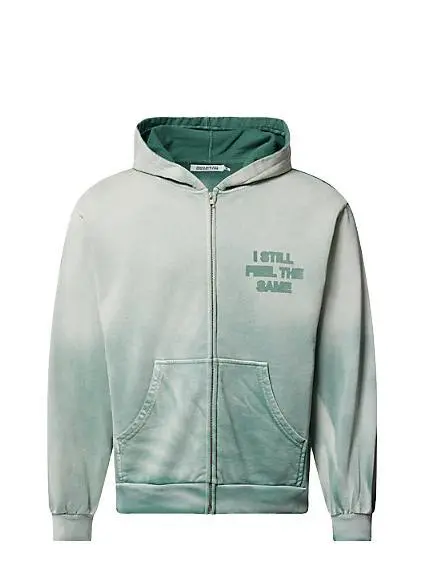 ANTI SOCIAL SOCIAL CLUB Printed Cotton-jersey Hoodie - Green