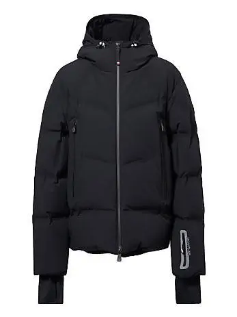 Moncler Angren Hooded Down Ski Jacket - Black