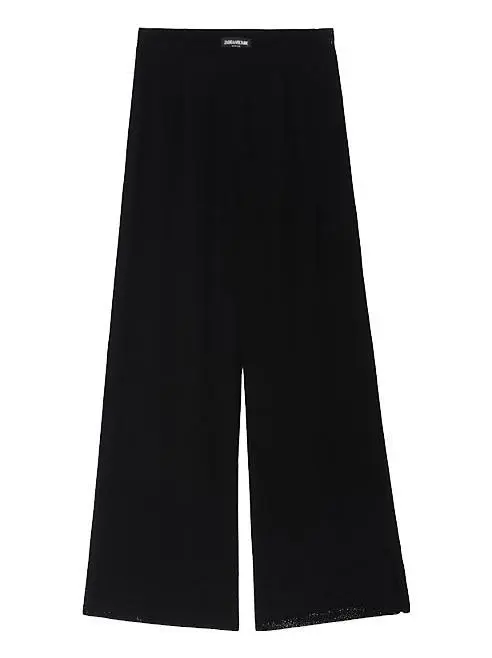 Zadig&Voltaire Papel Low-rise Trousers - Black