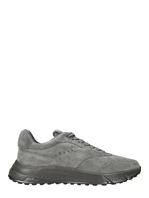 Hogan Hyperlight Suede Trainers - Khaki
