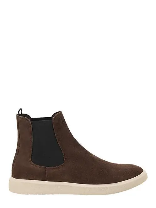 Boggi Milano Atlas Suede Chelsea Boots - Brown