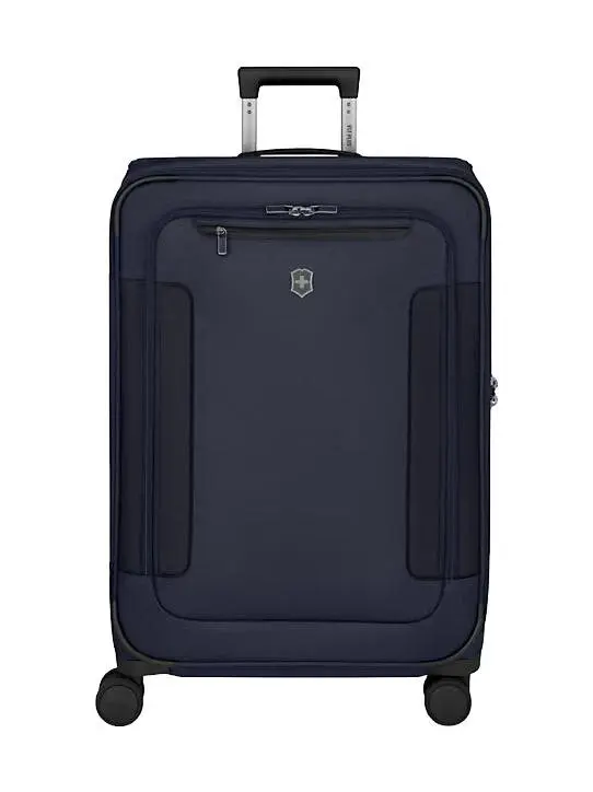 VICTORINOX Werks Traveler 7.0 Medium Double 4-wheel Expandable Suitcase 69cm - Navu Blue