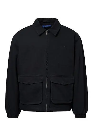 AWAKE NY Coaches Relaxed-fit Denim Jacket - Black