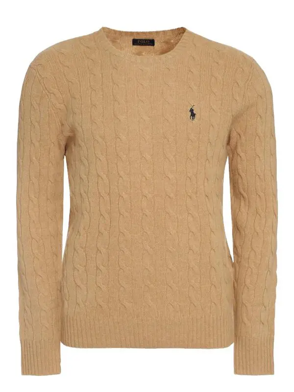 Polo Ralph Lauren Cable Knit Sweater - Brown