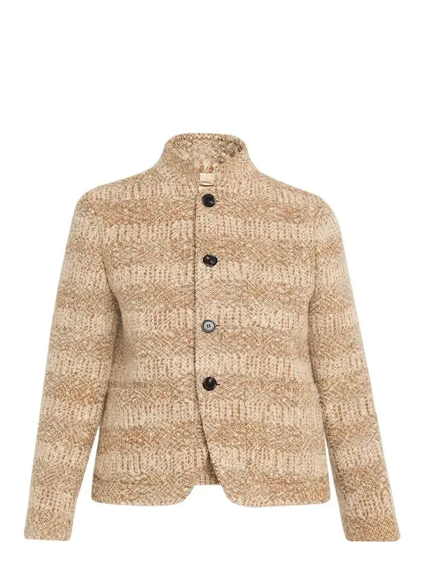 Loro Piana Spagna Wool Mini Jacket - Pecan