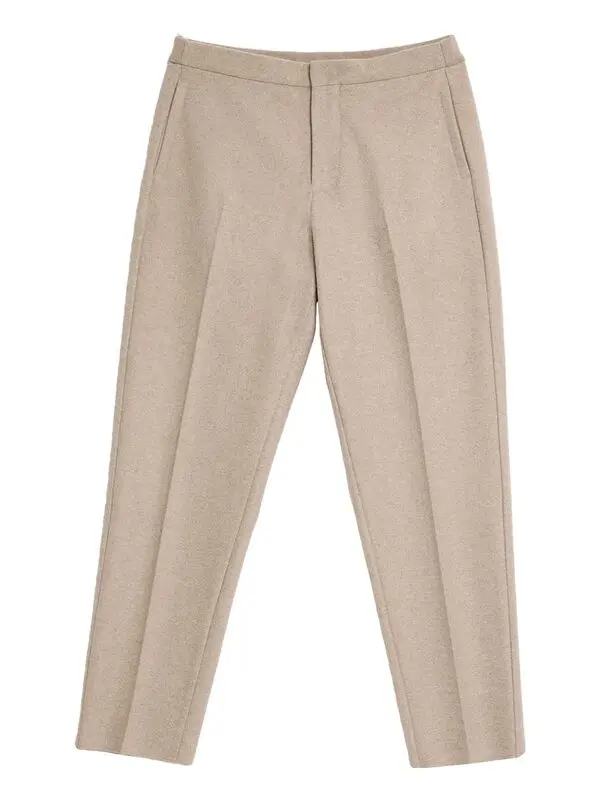 Loro Piana Breia Wool And Cashmere Trousers - D0je Natur