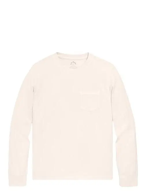 PRIMARY Long Sleeve Pocket Tee - Oat