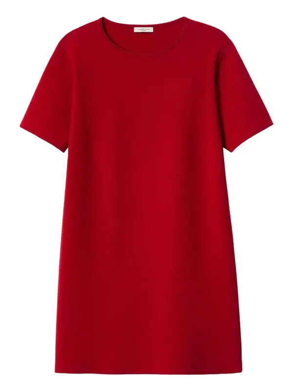 Lafayette 148 New York Petite Crepe Knit Tunic Sweater - Spark