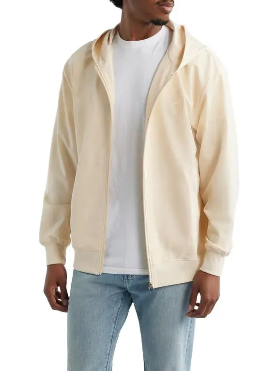 SANTO STUDIO Tempo Tech Zip Jacket - Cream