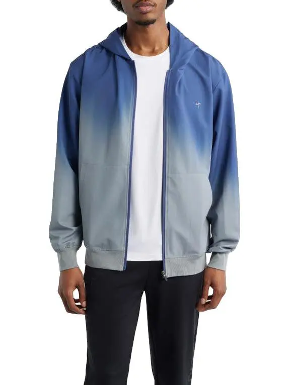 SANTO STUDIO Tempo Tech Zip Jacket - Fade Blue