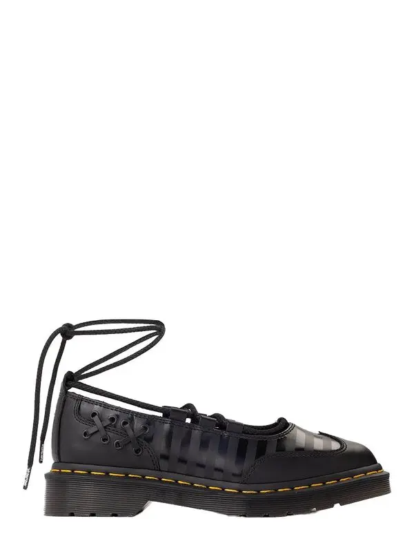 Dr. Martens X Wednesday Elphie Ii Ballet Flat - Black