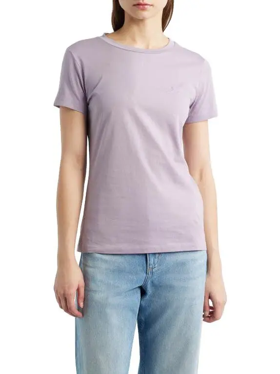 Hugo Boss Esogo Cotton T-shirt - Light/pastel Purple