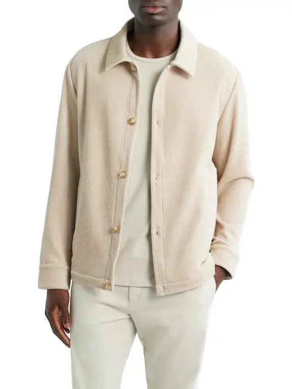 Robert Barakett Rhodes Overshirt - Beige