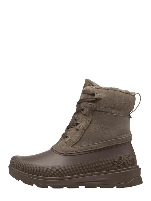 The North Face Shellista V Waterproof Insulated Short Boot - Mocha Brown/smokey Brown