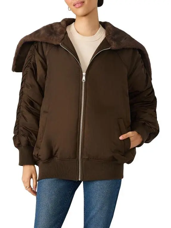 Steve Madden Dionne Jacket - Dark Espresso