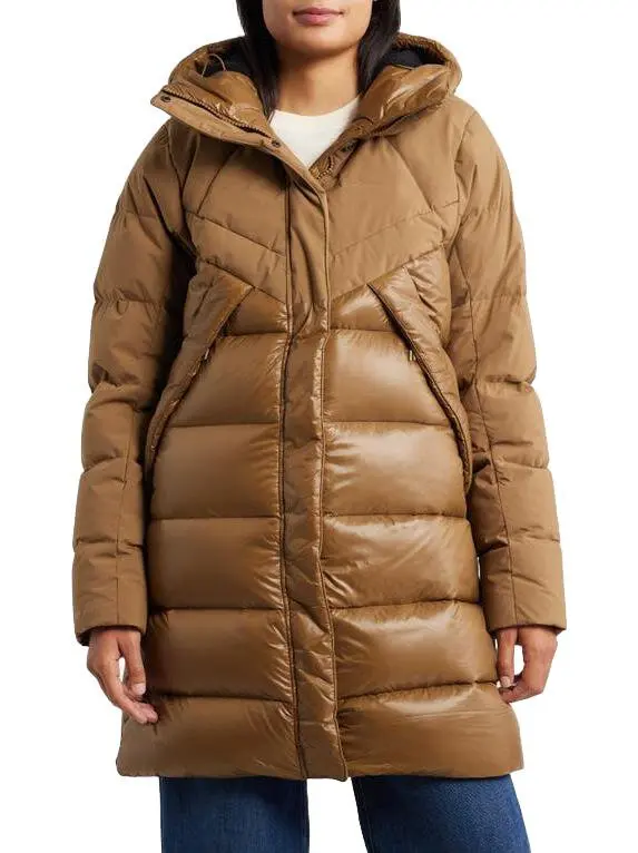 Helly Hansen Winter Bliss 600 Fill Power Down Parka - Sepia