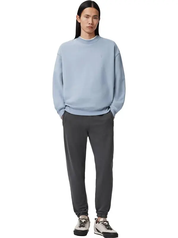 ALLSAINTS Asher Ramskull Oversized Sweatshirt - Maya Blue