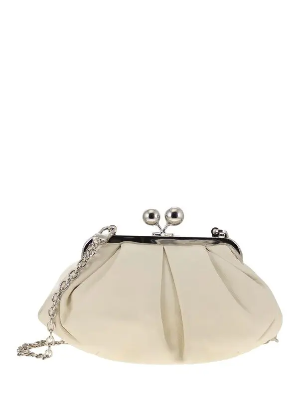 Max Mara Pasticcino Small Leather Bag - Beige