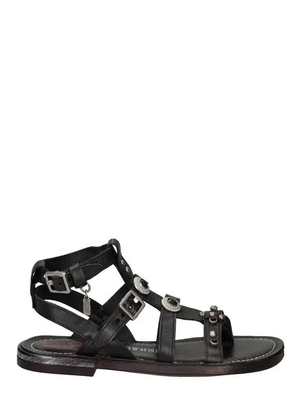 A.S.98 Grant Sandals - Black