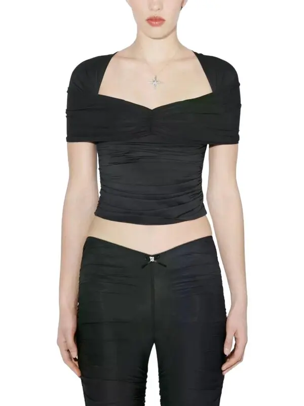 MISBHV Draped Top - Black