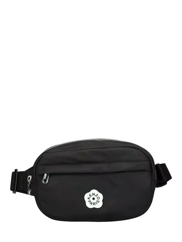 Kenzo Boke Flower 2.0 Logo-appliqué Belt Bag - Black