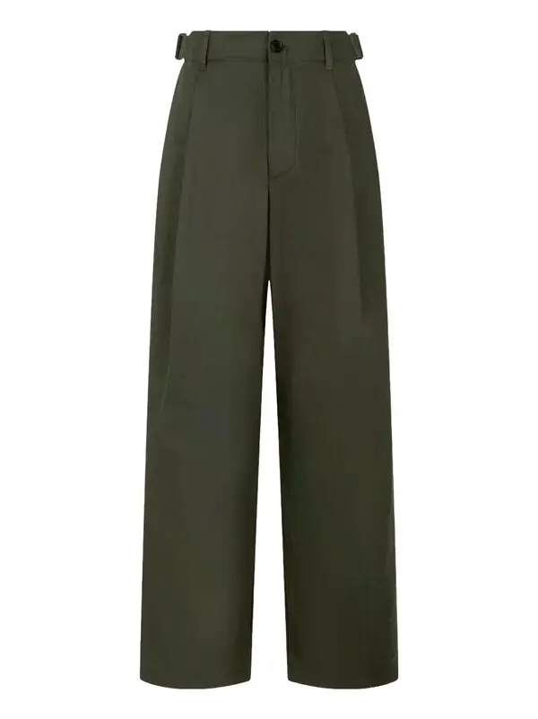 STUDIO TOMBOY Pleated-detail Trousers - Green