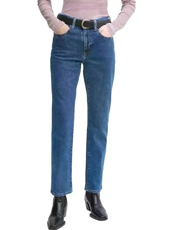 LEVI'S 724 Straight Leg Jeans - Blue