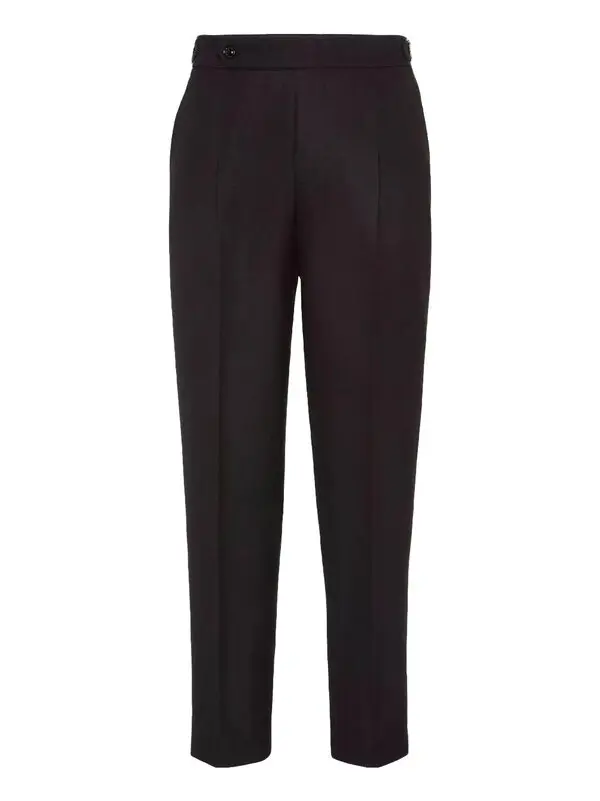 Brunello Cucinelli Pleated Trousers - Black