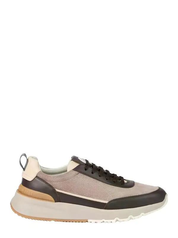 Brunello Cucinelli Suede Sneakers - Brown