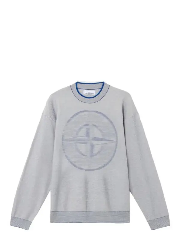 Stone Island Organic Cotton Sweater - Grey