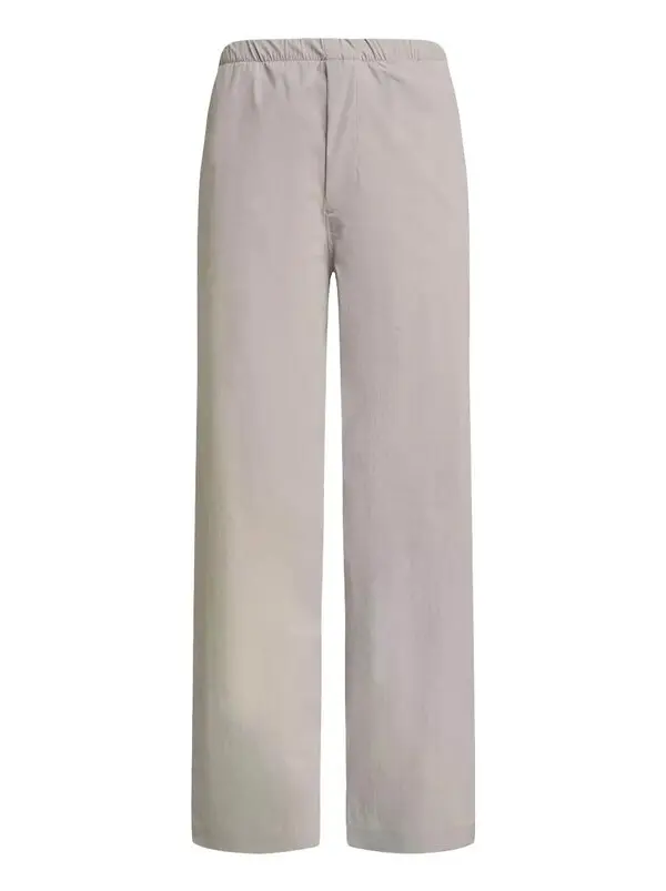 12 STOREEZ Elasticated Tech-shell Trousers - Grey