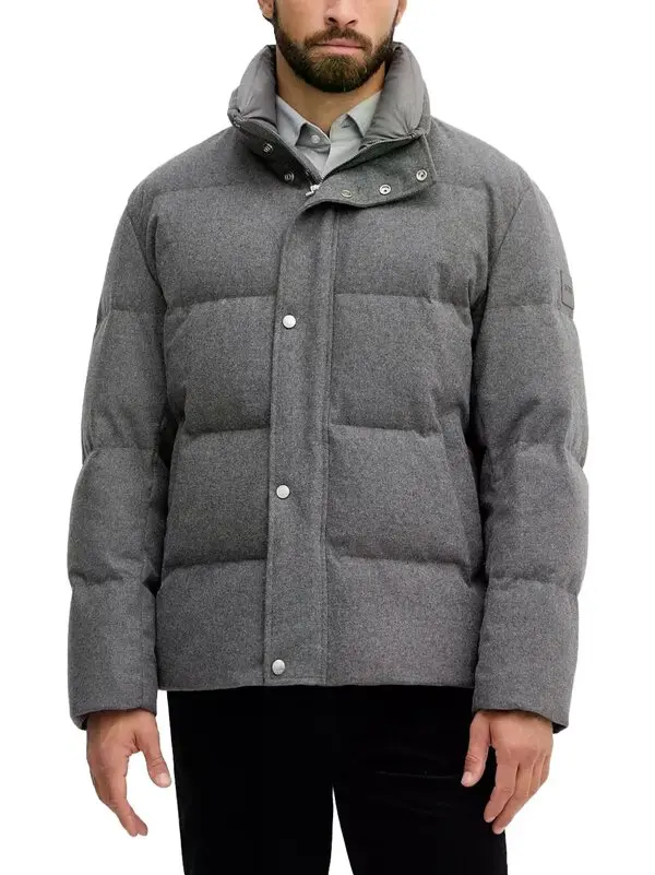 Hugo Boss Drader Button Jacket - Grey