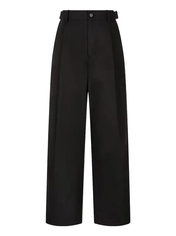 STUDIO TOMBOY Pleated-detail Trousers - Black
