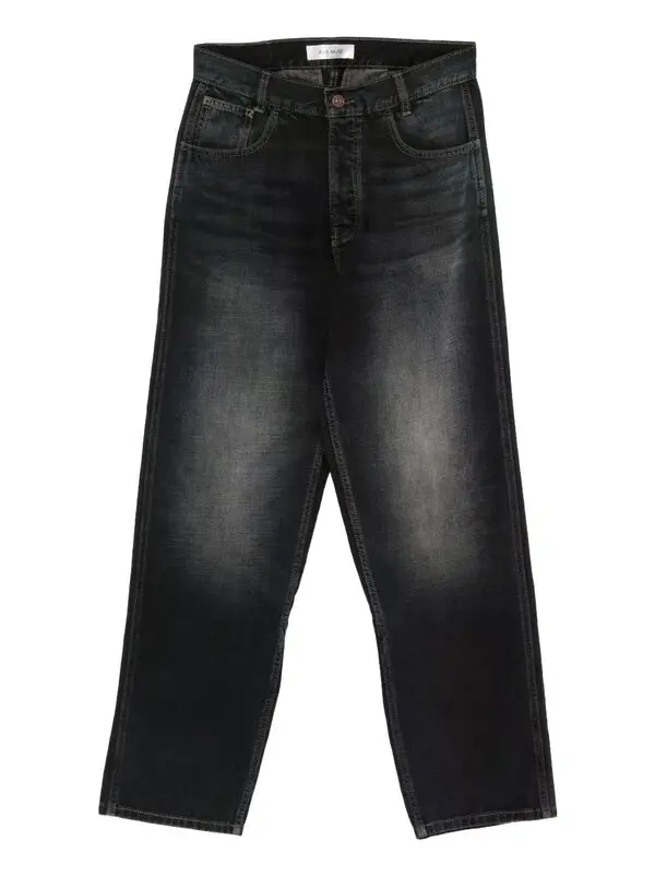 AYA MUSE Wide-leg Jeans - Black