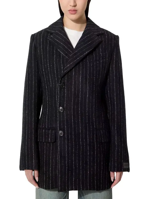 Kenzo Pinstripe Blazer - Black