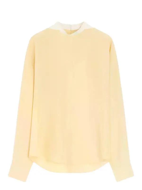 LEMAIRE Long-sleeve Blouse - Yellow