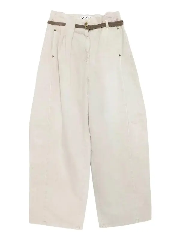 YCH Wide Leg Jeans - Neutrals